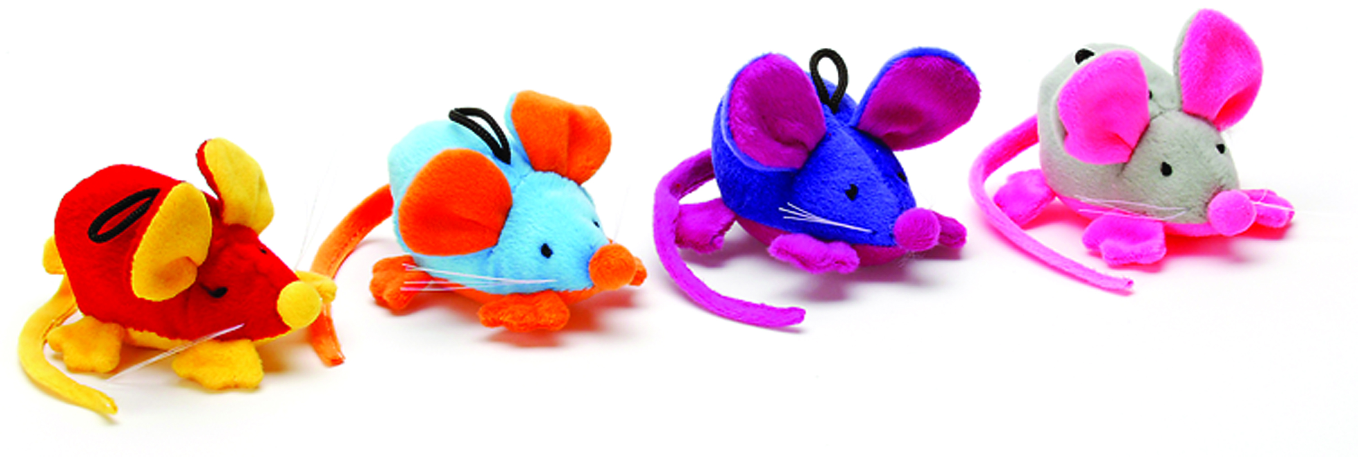 RATTLE CLATTER MOUSE W/CATNIP - Ethical Pet