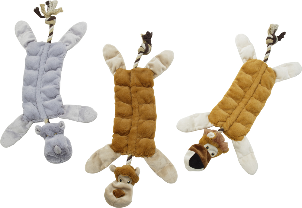 SKINNEEEZ TONS-O-SQUEAKERS JUNGLE ANIMAL - Ethical Pet